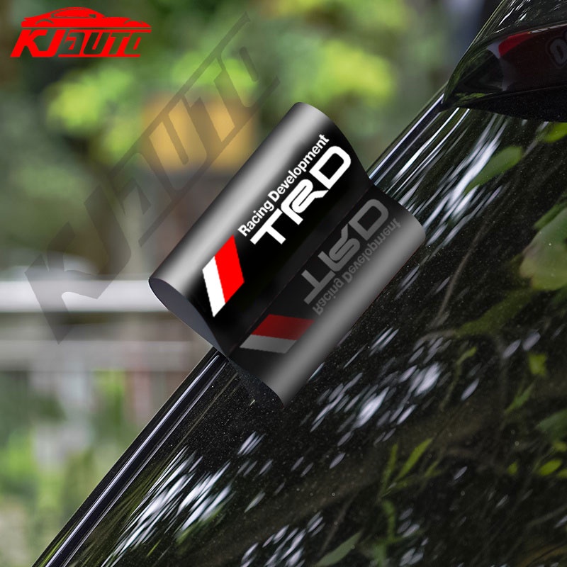 NEW Toyota Car Sticker Wash Label Style Trunk Door Decals PVC Auto ...