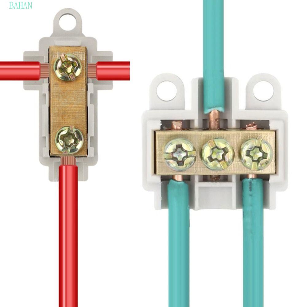 BAHAN T-type Wiring Terminal Universal Terminal Block Locking Quick ...