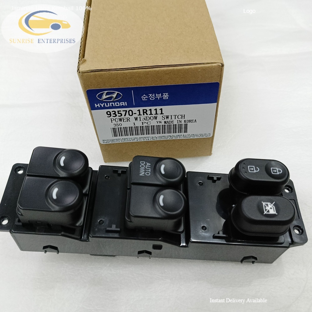 Power Window Switch Hyundai Accent with Lock Button 2011-2017 93570 ...