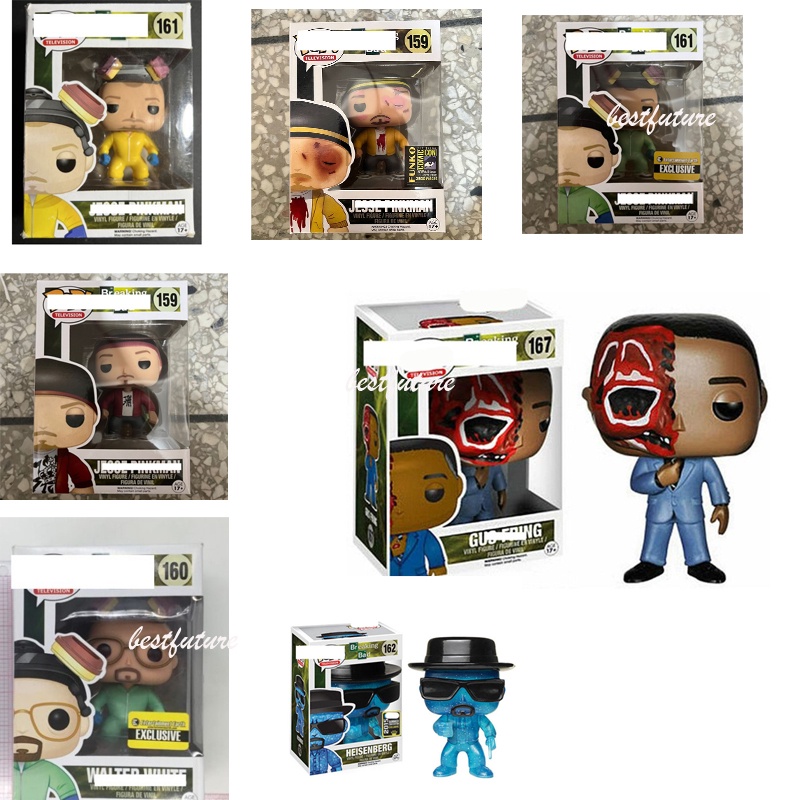 Funko POP Breaking Bad Heisenberg Walter White Gus Fring Jesse Pinkman ...