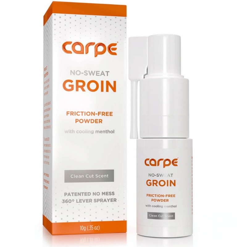 Carpe Groin No Sweat For Men and Women Friction Powder Menthol ...