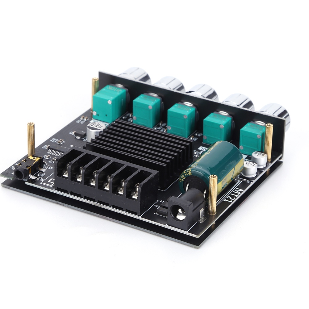 ZK-MT21 50WX2+100W Subwoofer Power Amplifier Board 2.1 Channel ...