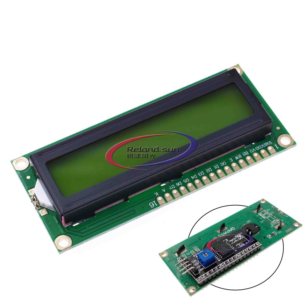 LCD1602+I2C LCD 1602 module Blue screen IIC/I2C for arduino LCD1602 ...