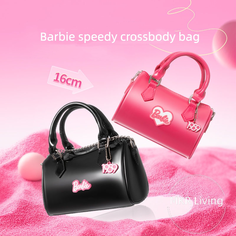 Miniso MINISO Premium Product Barbie speedy Messenger Bag Girl Pillow ...