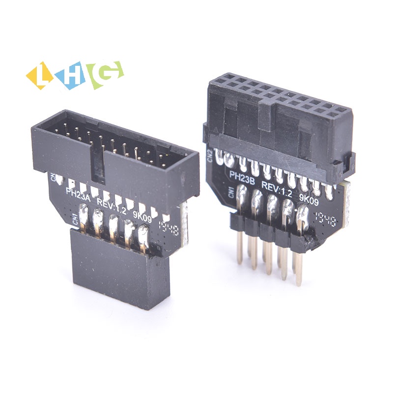 [LHG] Front Panel Plug Connector USB3.0 19-pin To USB 9Pin Adapter For ...