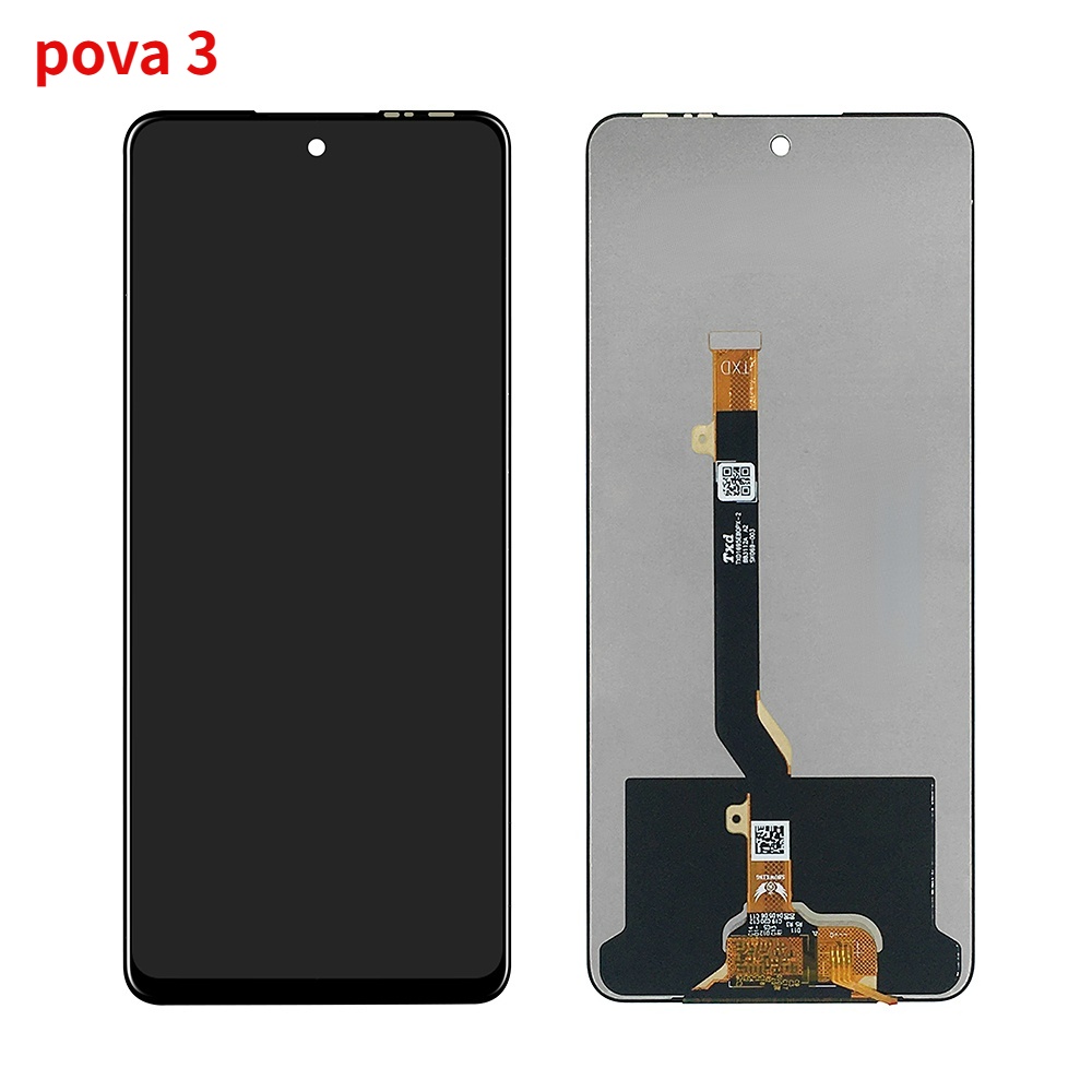 For Tecno Pova 3 4 5 5 pro LCD Display Screen Touch Sensor Digitizer Tecno Pova 5 pro LCD Repair ...