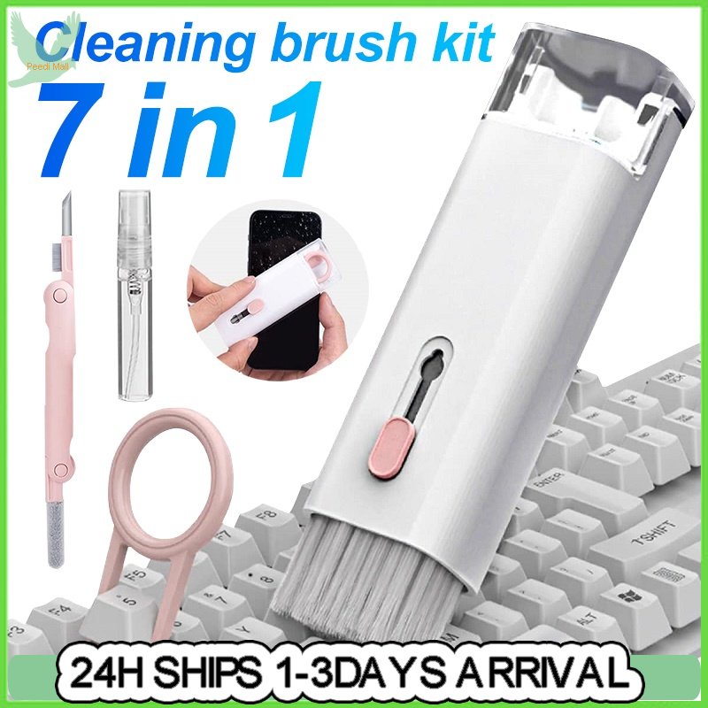 7-in-1 Earphone Cleaning Pen Keyboard Cleaner Brush Kit Dust Removal ...