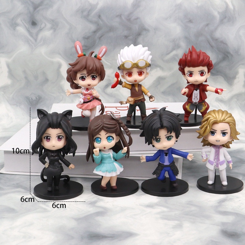 Soul Land Action Figures Shrek 7 Monsters Tang San Little Dance Anime ...