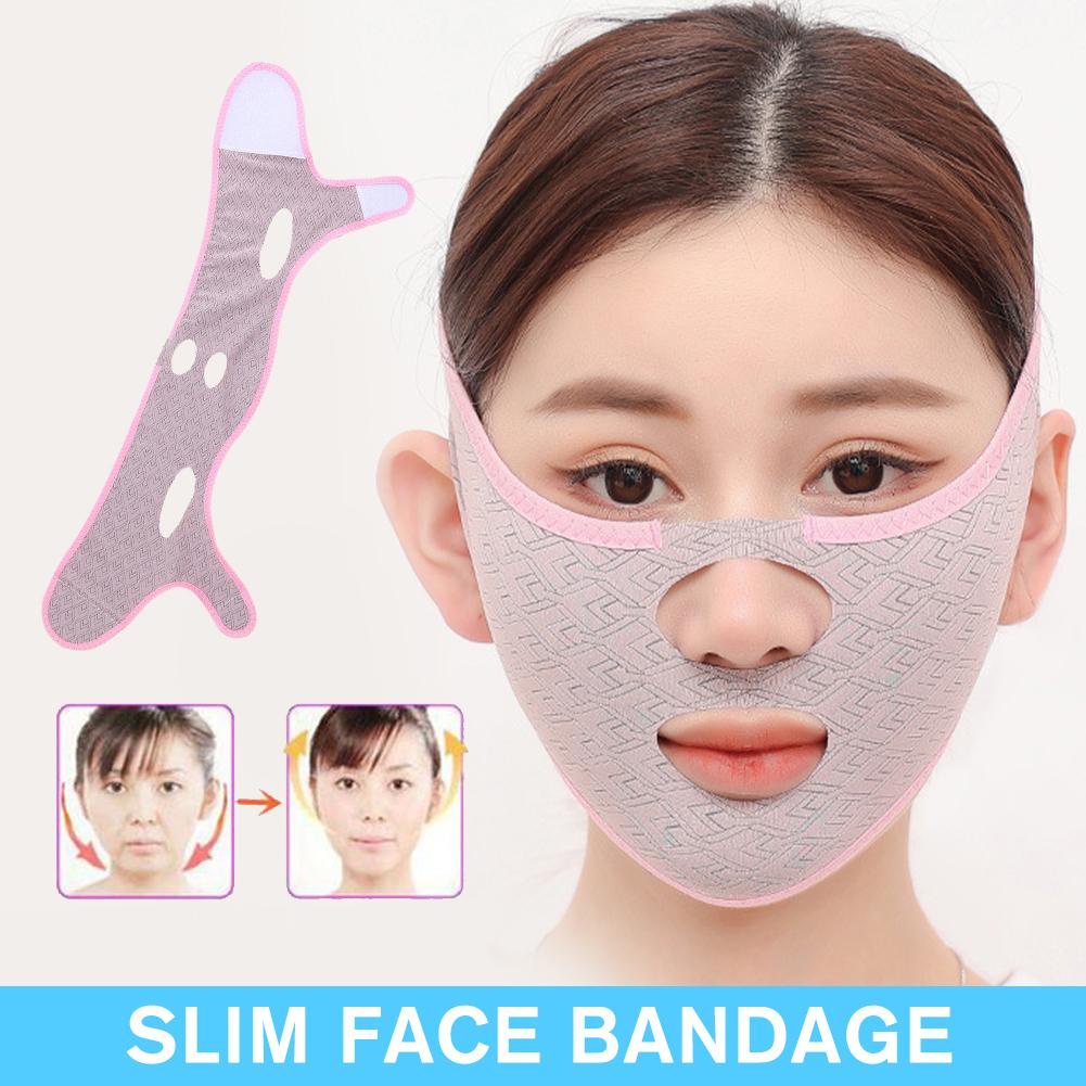 V-Face Lifting Mask Face Slim Face Bandage Firming Double Chin Plastic ...