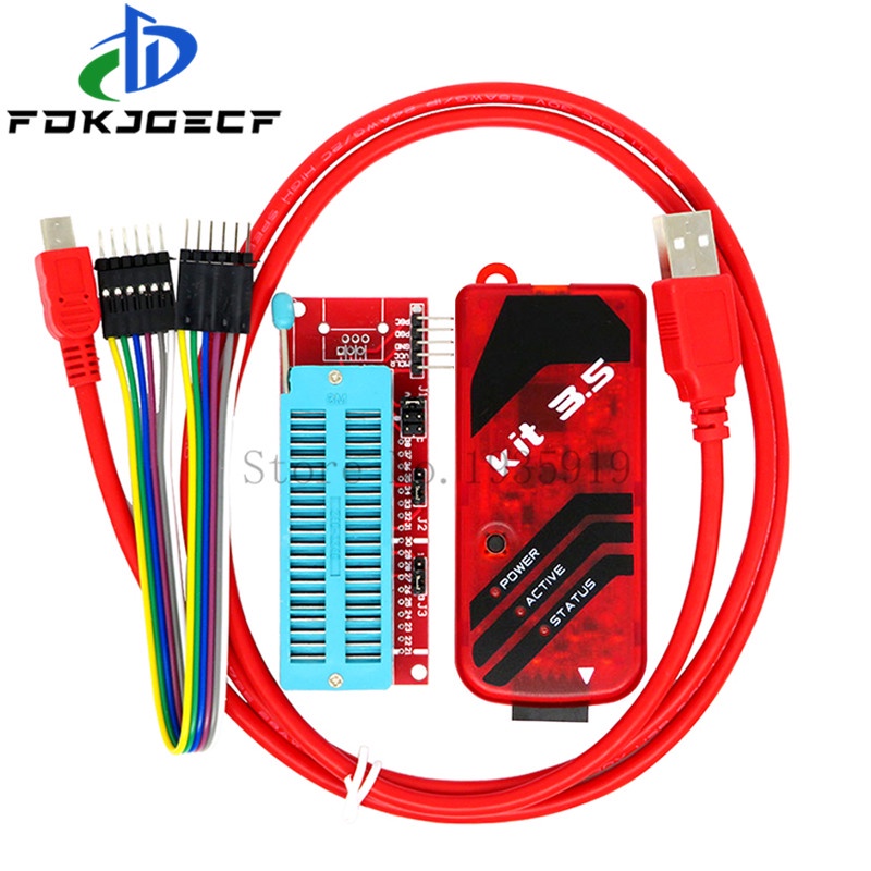 PICKIT3.5 Programmer + PIC ICD2 PICKit3.5 PIC KIT3.5 PICKIT3 Programming Adapter Universal ...