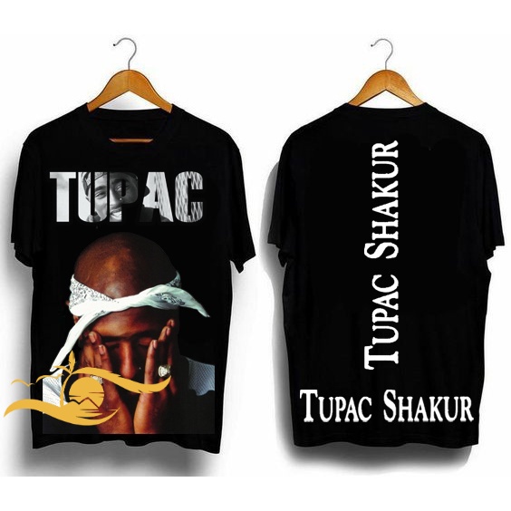 2PAC Tupac Shakur V.8 Vintage Inspired Cotton Loose Clothing T-Shirt ...