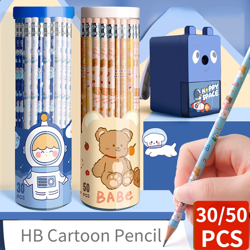 HB Pencil For Primary School Students Triangle Children Drawing Pencil ...