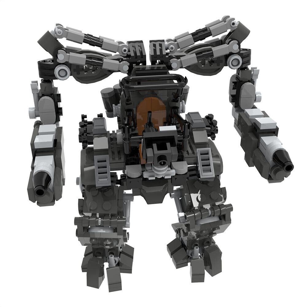 MOC-91373 The Matrix APU Robot Mech Model 423 Pieces from Film 100% ...