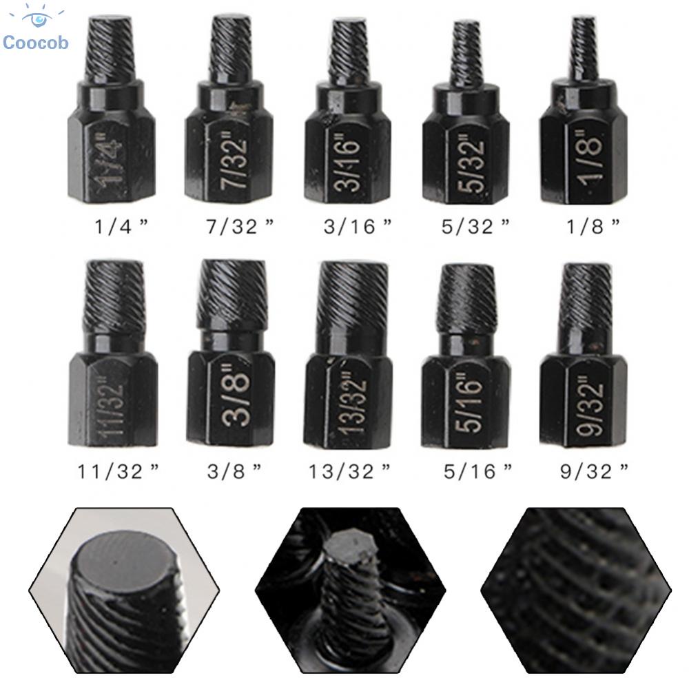 Nut Extractor Hexagon Removal High Hardness Multispline Screw Extractor ...