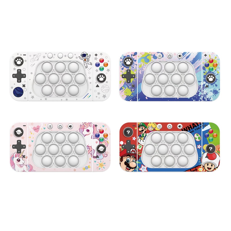 Pop It Game Machine Quick Push Console with Instant Sound Handheld Fast Speed Pushing Game Pop ...