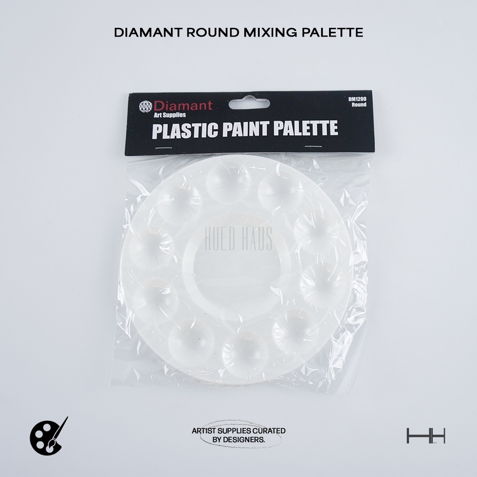 Diamant Round Paint Palette, 10 Wells | Shopee Philippines
