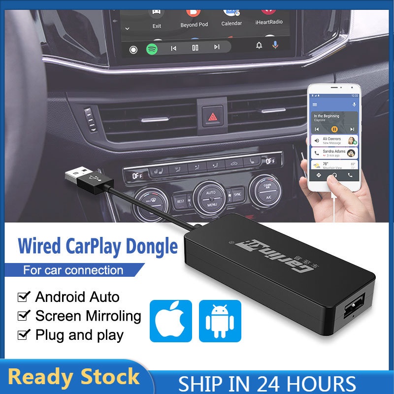 Carlinkit Carplay Wireless CarPlay Dongle for Android Navigation Player ...