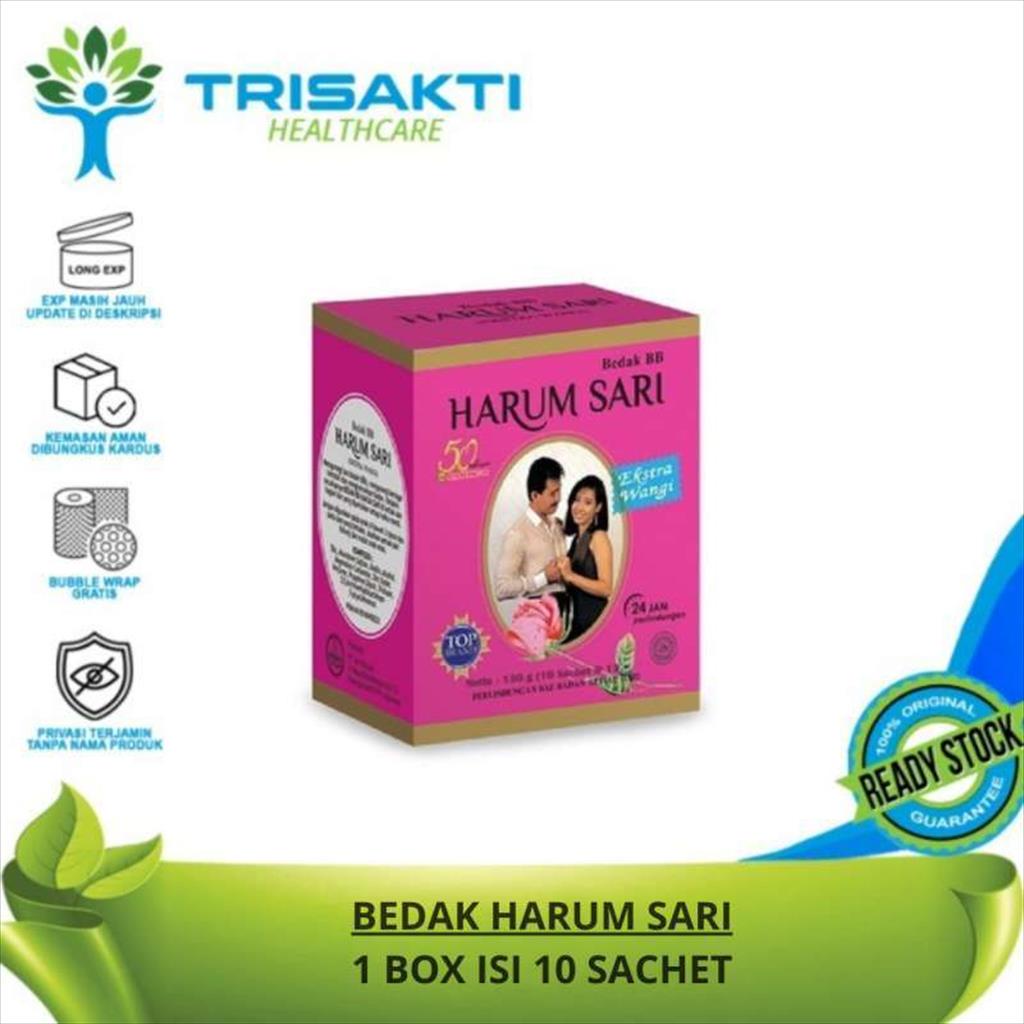 Sari Fragrant Powder Box Contains 10 Sachets Extra Fragrant Body Odor ...