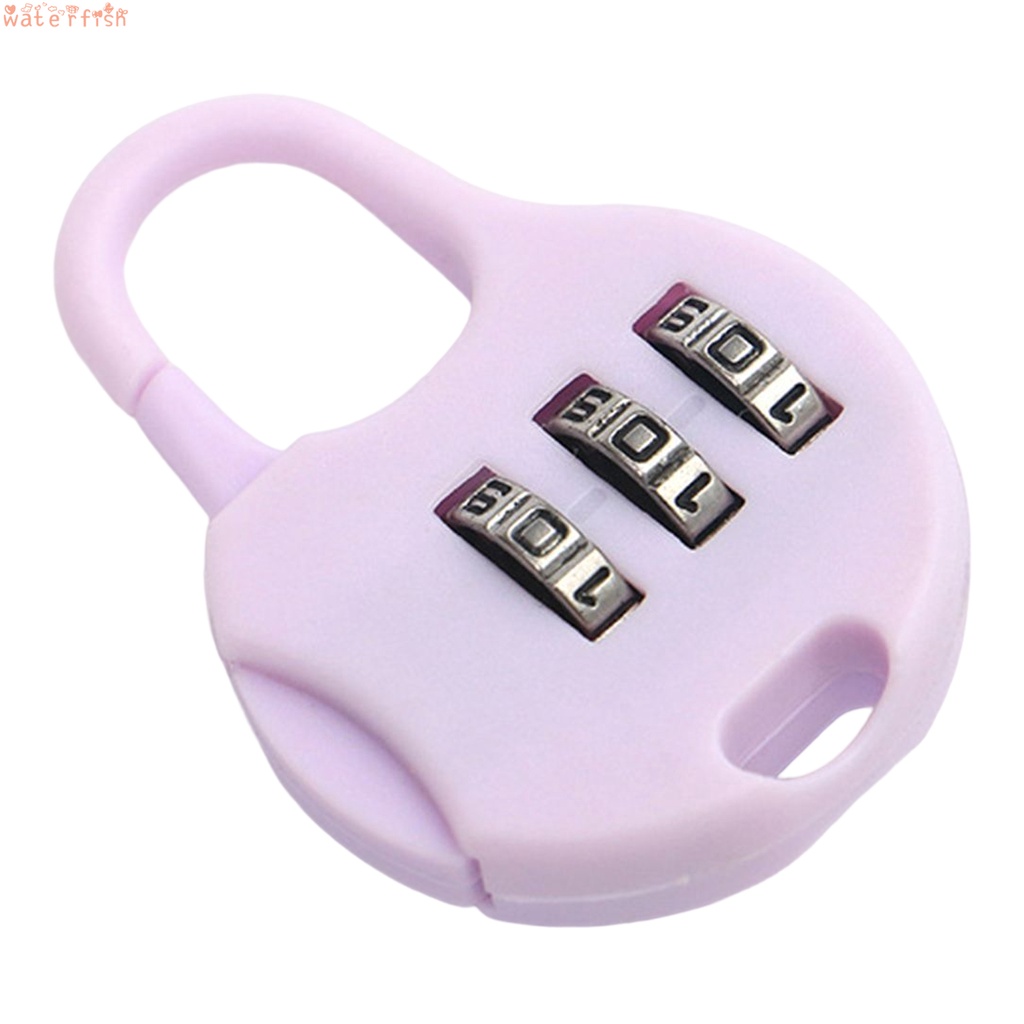 3-Digit Luggage Combination Locks Samll Resettable Code Lock | Shopee ...
