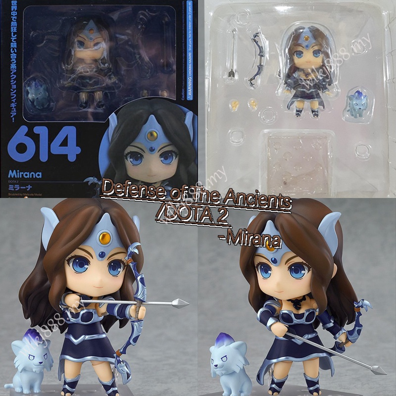 DOTA2 Nendoroid Defense of The Ancients Action Figure Gank Dps Mirana ...