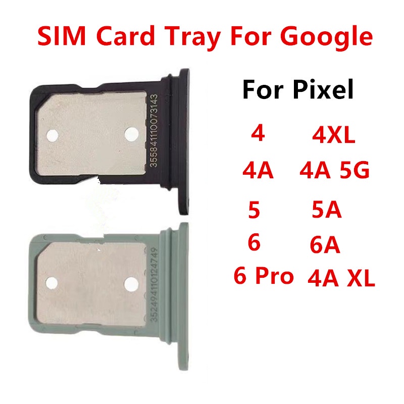 SIM Card Slot For Google Pixel 6 Pro 5 5A 4 XL 4A 5G Card Adapters ...