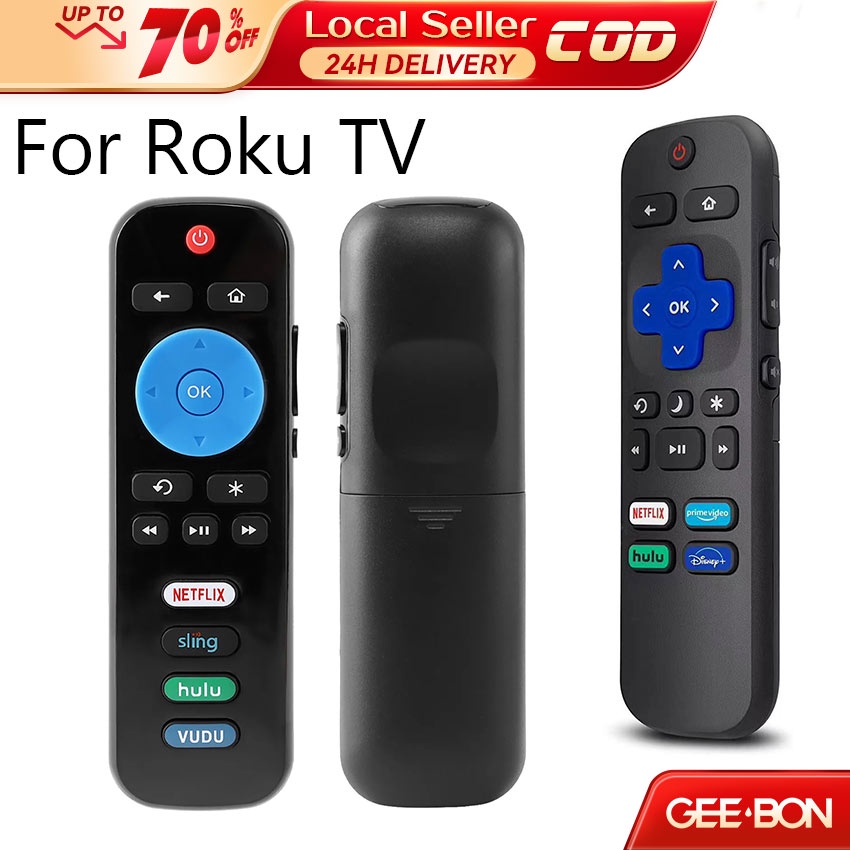 GEEBON Roku Remote Control Smart TV Set Top Box for 32PFL4664 | Shopee ...