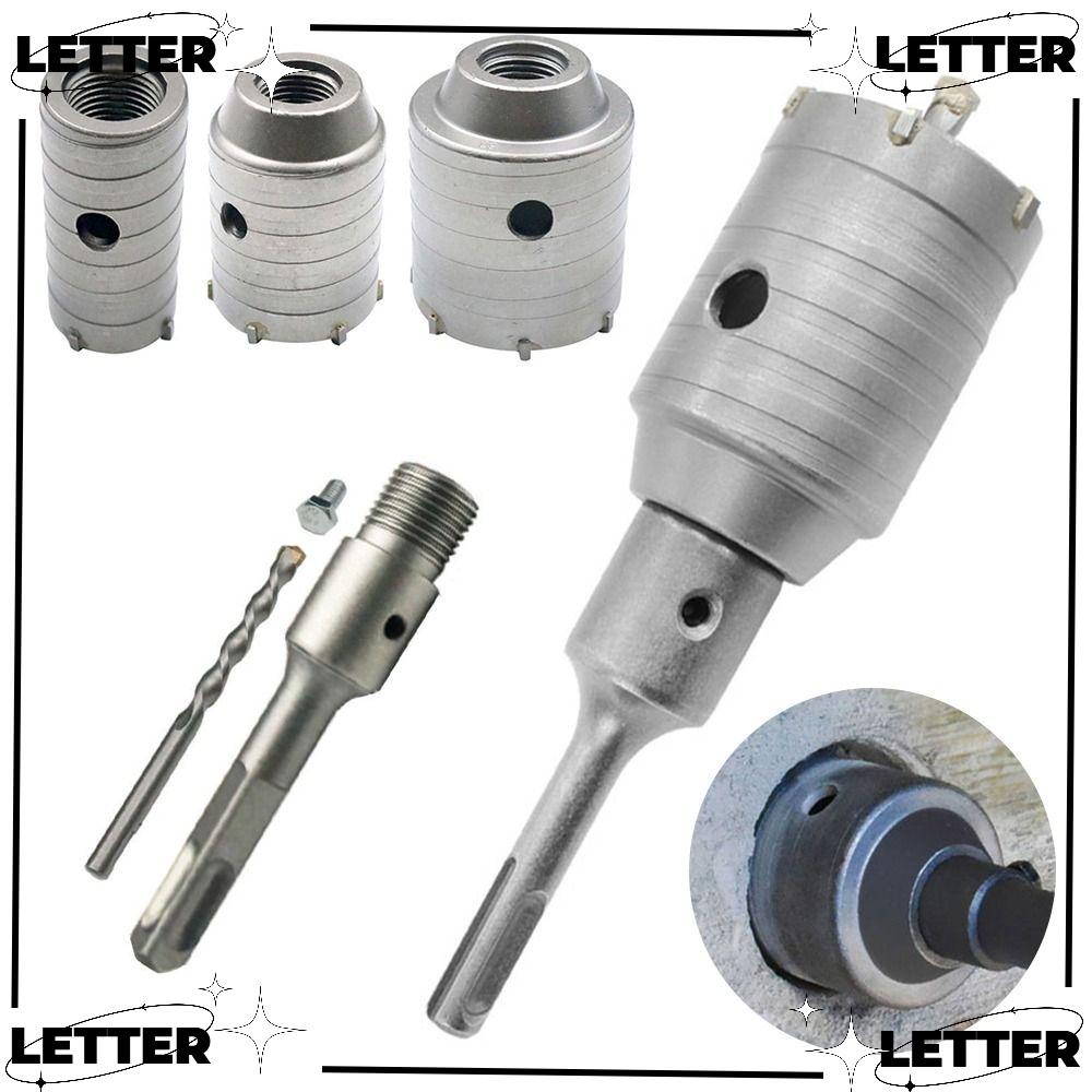 LET Drill Bit Cement Concrete Stone Tool Stainless Steel Hole Cutter ...
