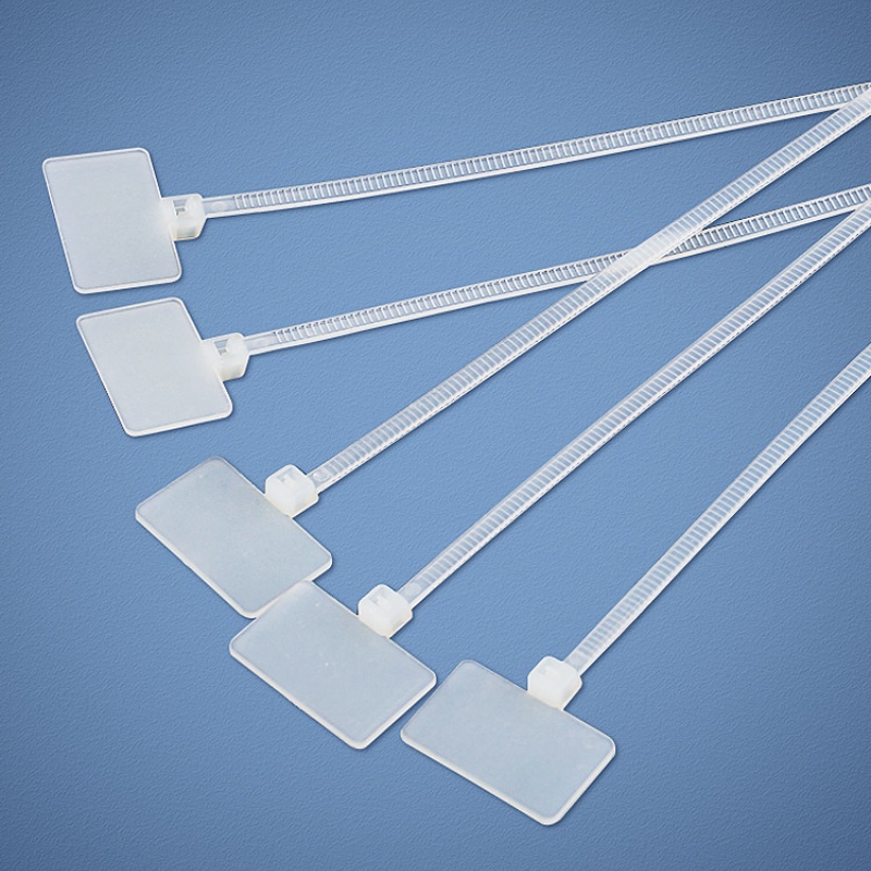 [XJK] Cable Network Cable Marking Label Cable Tie Disposable Plastic ...