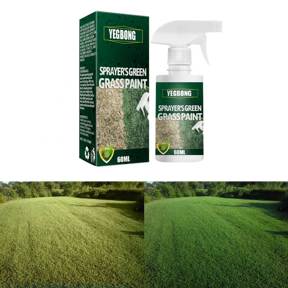 Green Grass Paint 60ml Color Enhance Curing Agent For Lawn Spray Plant ...
