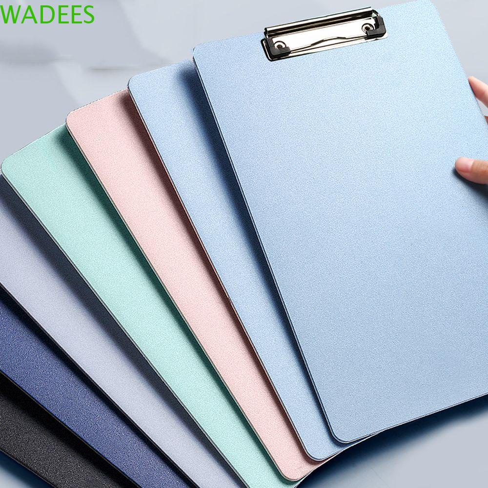 WADEES Plastic Clipboard A4/A5 Thick Profile Clip Hardboard with Low ...