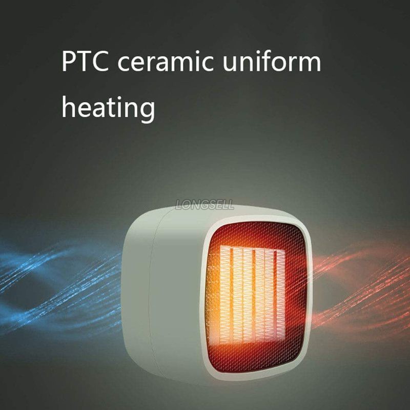 Mini Electric Heater Ceramic Heater 800W PTC Fast Heating Personal ...