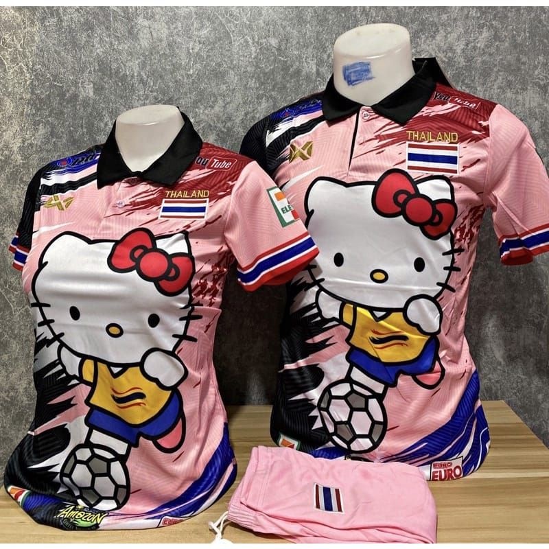 New Jersey Thailand Hello Kitty Shirt Edition No Trousers | Shopee ...
