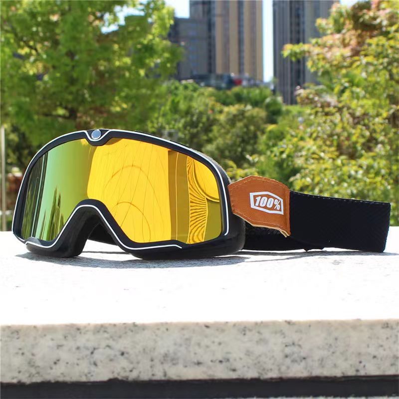 100% Motocross Goggles DEUS Goggles Harley Moto Helmet Retro Goggles ...