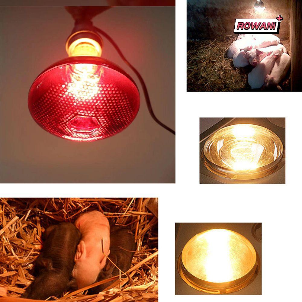 ROWAN1 Farming Lampshade Red White Color Dog Pig Chicken Poultry ...