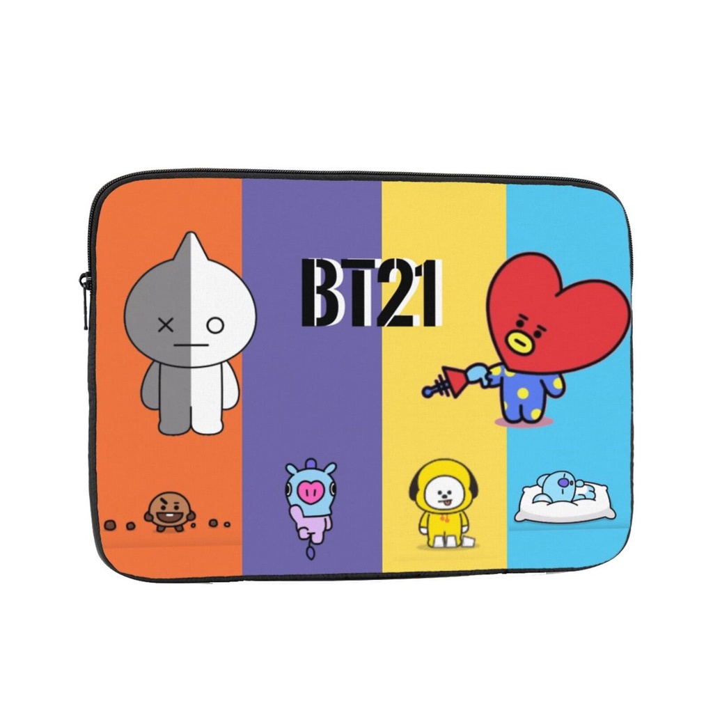 BT21 BTS Laptop Bag 10-17 Inch Laptop Protective Case Waterproof ...