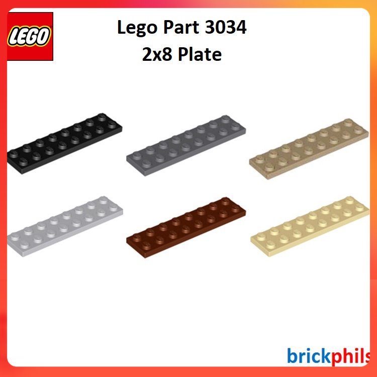 Lego Part 3034 - 2x8 Plate | Shopee Philippines