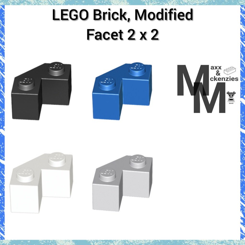 Brick, Modified Facet 2x2 (87620) LEGO Part | Shopee Philippines
