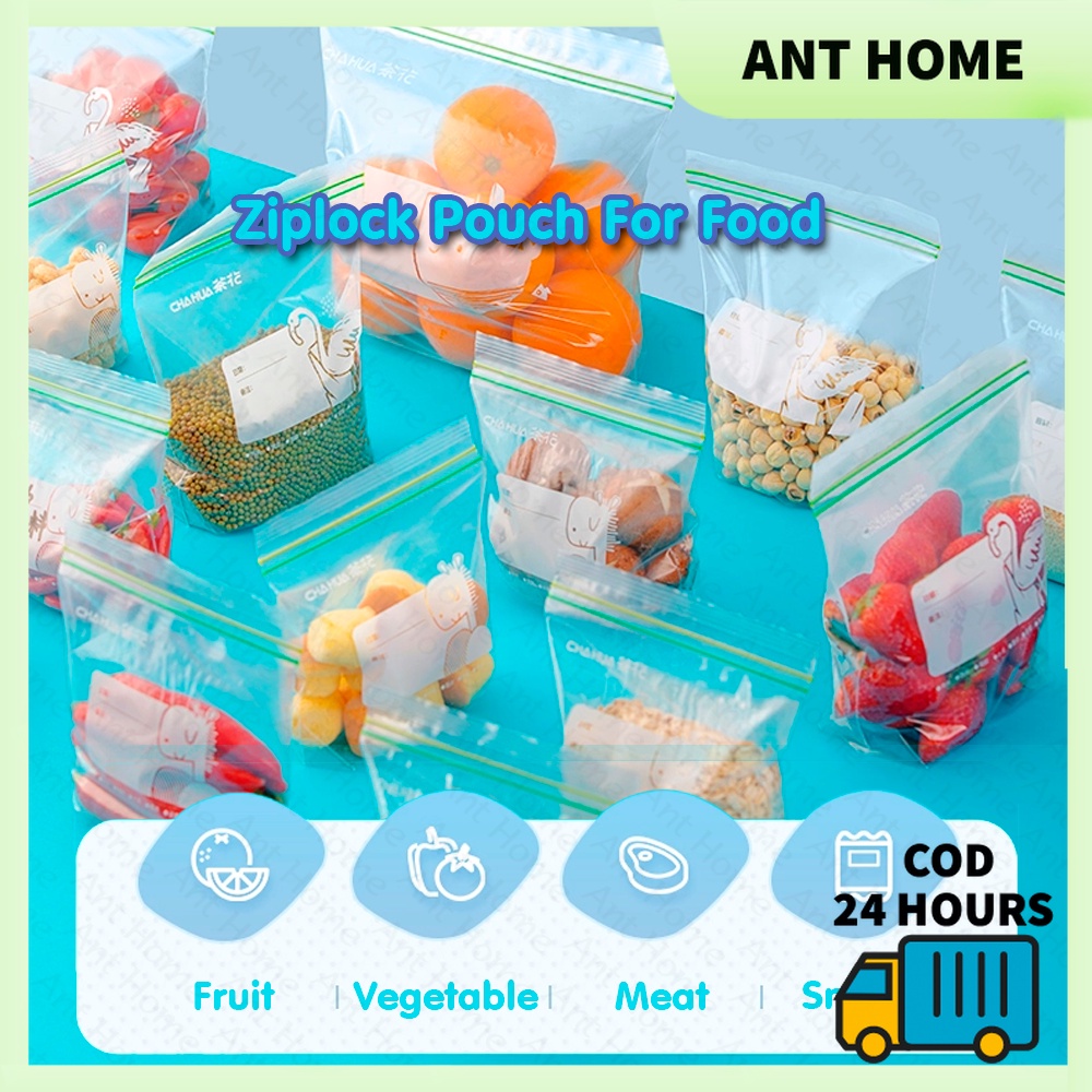 Pouch For Food Reusable Food Pouch Plastic Food Storage Storage Bag ...