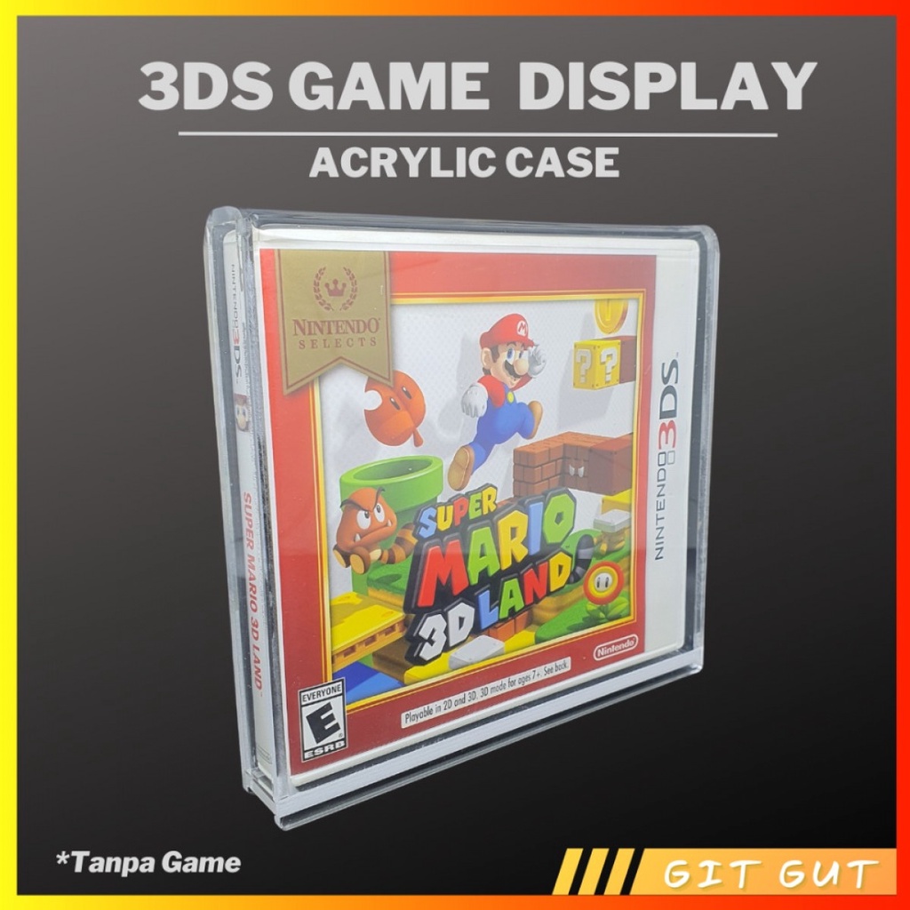 Nintendo 3DS - Acrylic Acrylic Game Case Display Storage | Shopee ...
