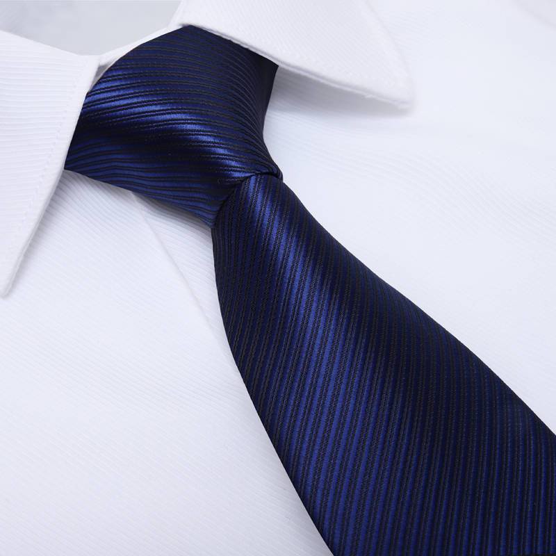 Men Tie Formal Business Casual Wedding Groom Professional Work One Pull ...