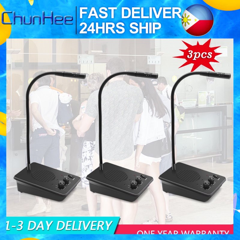 Chunhee Window Intercom System Bank Counter System | Shopee Philippines