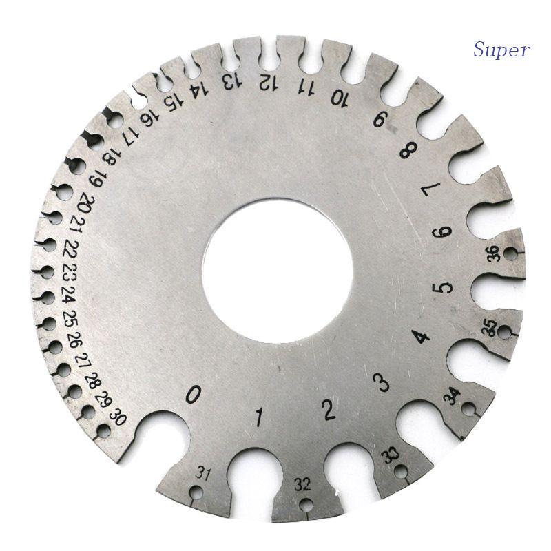 Super Stainless Steel Metal American Wire Gauge Round Cable Gage ...