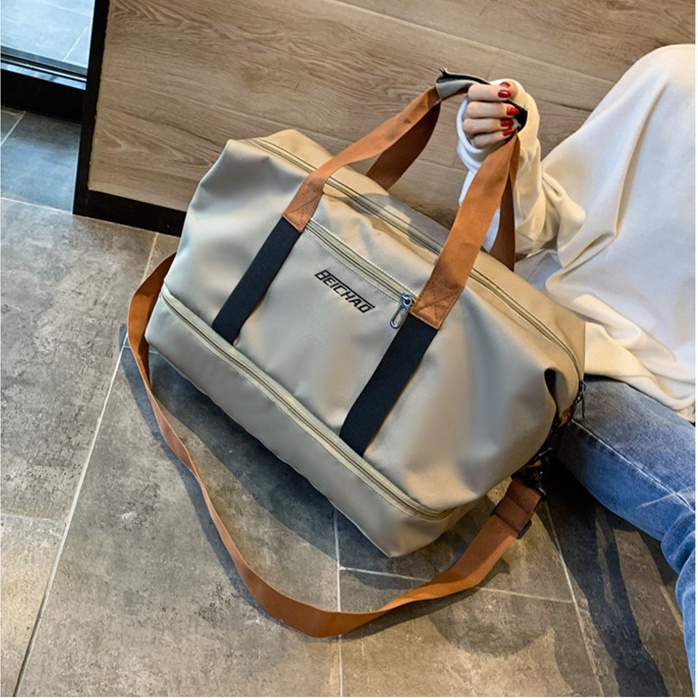 【New】 Travel Bag Fitness bag Dry Wet Separation Yoga Fitness Bag Large Capacity Waterproof ...