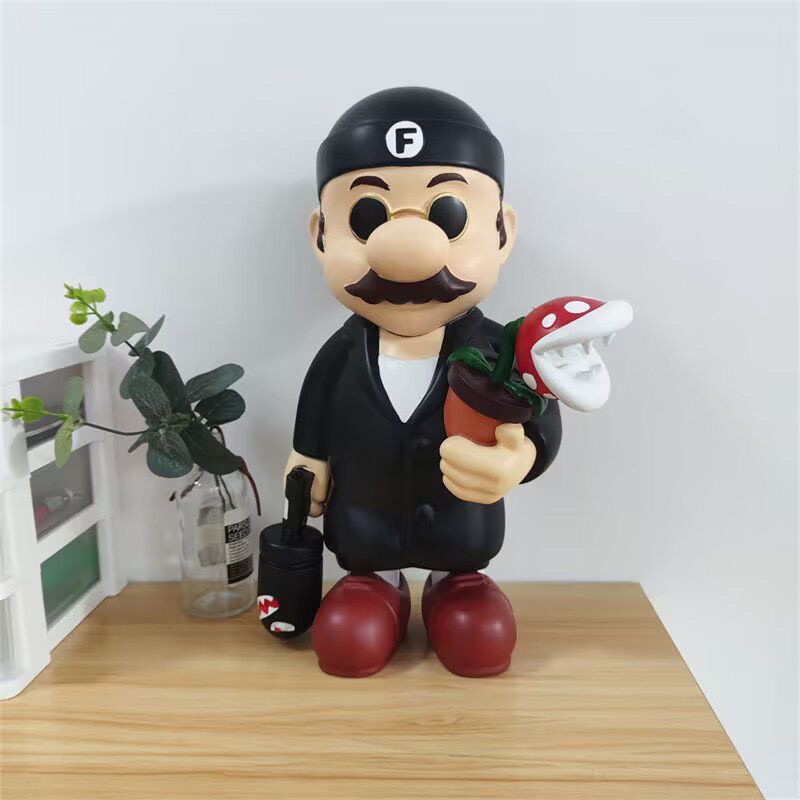 Super Mario Cosplay Leon The Professional Action Figure Model Dolls ...