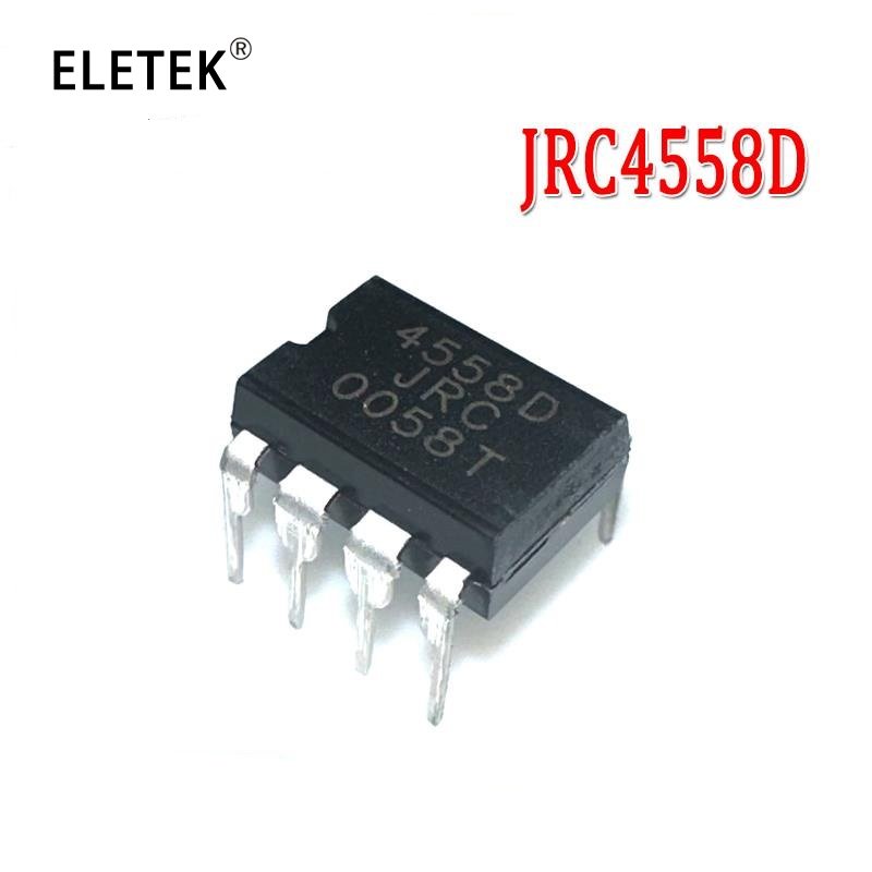 5/10/20Pcs NJM4558D DIP8 JRC4558D JRC4558 New and Original IC | Shopee Philippines