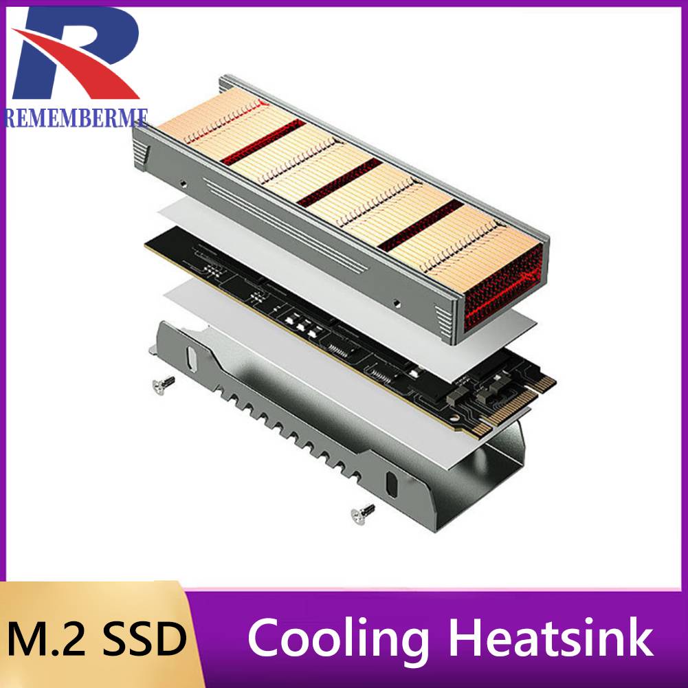 Solid State Hard Disk Heatsink NVMe/NGFF 2280 M.2 SSD Radiator with ...