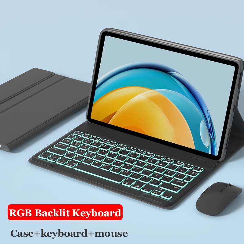 Backlit Keyboard Case with Mouse for Realme Pad X 10.95 2022 for Realme ...