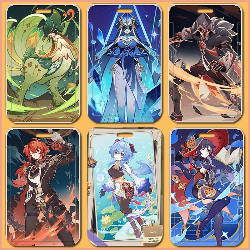 Anime Cartoon Genius Invokation TCG Custom Student School ID Card Work ...