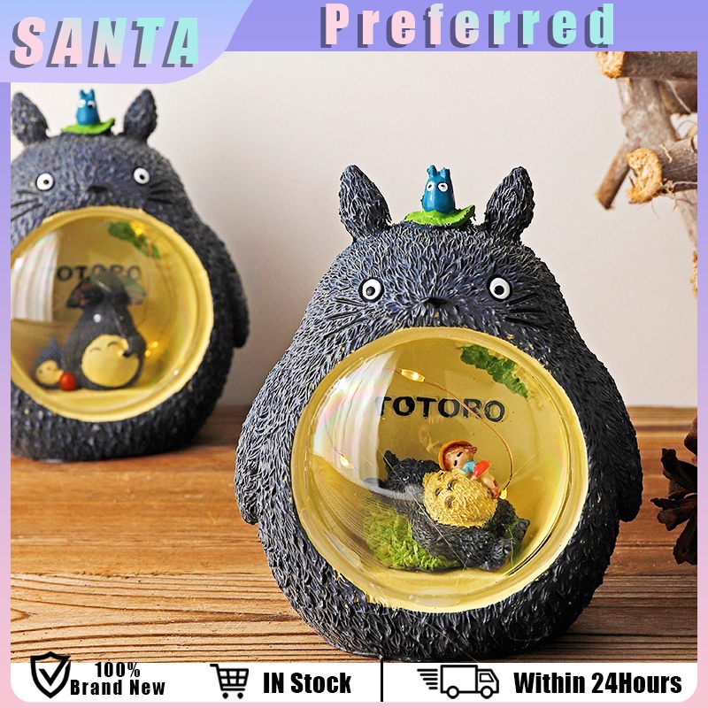 2 Types Totoro Night Lamp Home Decoration Table Lamp For Kids Birthday ...