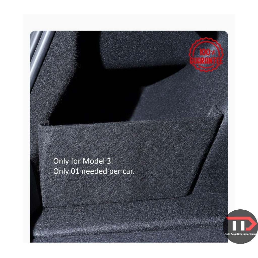 【TD】Tesla Model 3 Boot Side Divider Partition Organizer (Only 1 ...